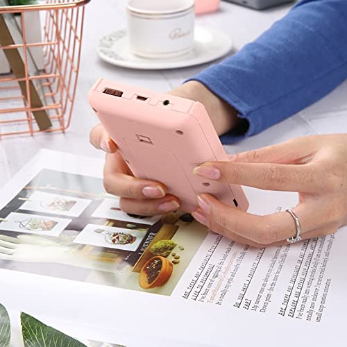 Built-in 500 Classic Games Support 8-bit FC games Handheld Retro Video Game Console Gameboy Kids Gifts (Pink)