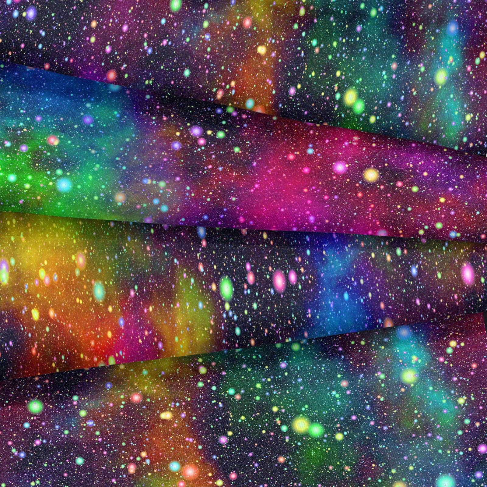 Bedbay Galaxy Bedding Twin Galaxy Room Decor Psychedelic Space Trippy Bed Duvet Cover Set 1 Pillowcase (Galaxy, Twin)