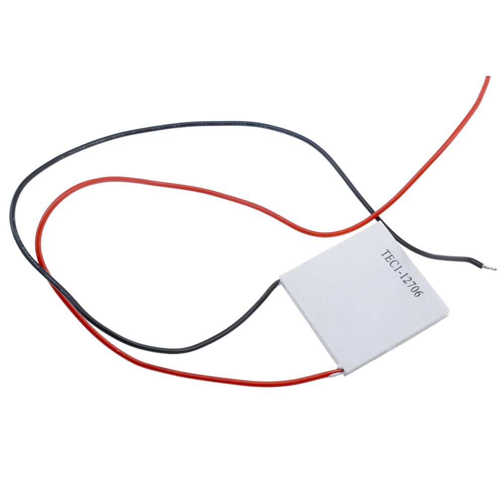 TEC1-12706 12V 60W 6A 40MMX40MM Heatsink Thermoelectric Cooler Cooling Peltier Plate Module 10pcs Compatible with Gaming Consoles/Devices
