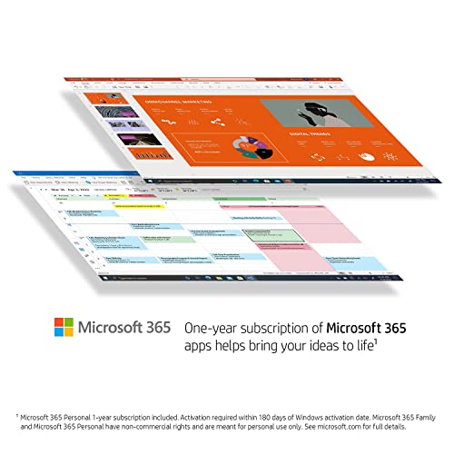 HP 2022 Premium 14-inch HD Thin and Light Laptop, Intel Quad-Core Processor, 16GB RAM, 64GB Storage, Long Battery Life, Webcam, Bluetooth, HDMI, Wi-Fi, Pink, Windows 11 + 1 Year Microsoft 365
