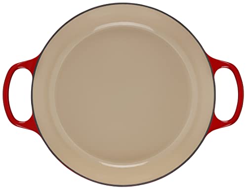 Le Creuset Enameled Cast Iron Signature Braiser, 3.5 qt., Cerise