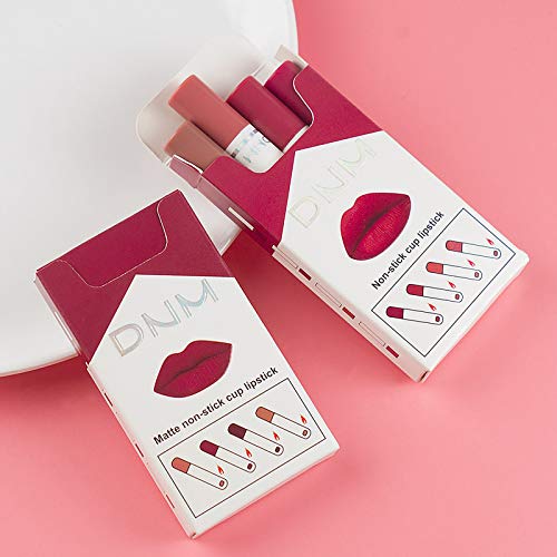 JDEFEG Makeup Kits Change Lip Polarized Sets Four Of Velvet Gloss Lipsticks Temperature Lipstick Lipstick That Doesn T Come Off(B)