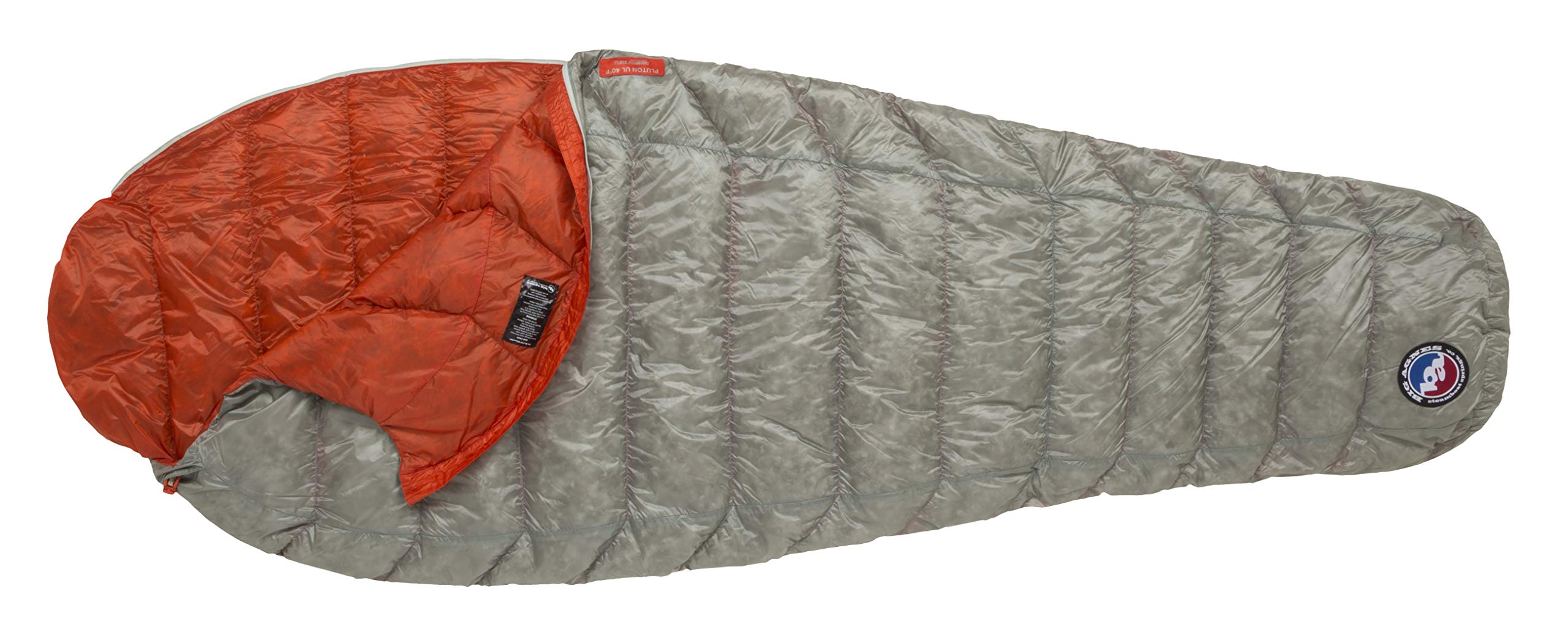 Big Agnes Pluton UL 40 (850 DownTek) Mummy Sleeping Bag, 40 Degree, Long