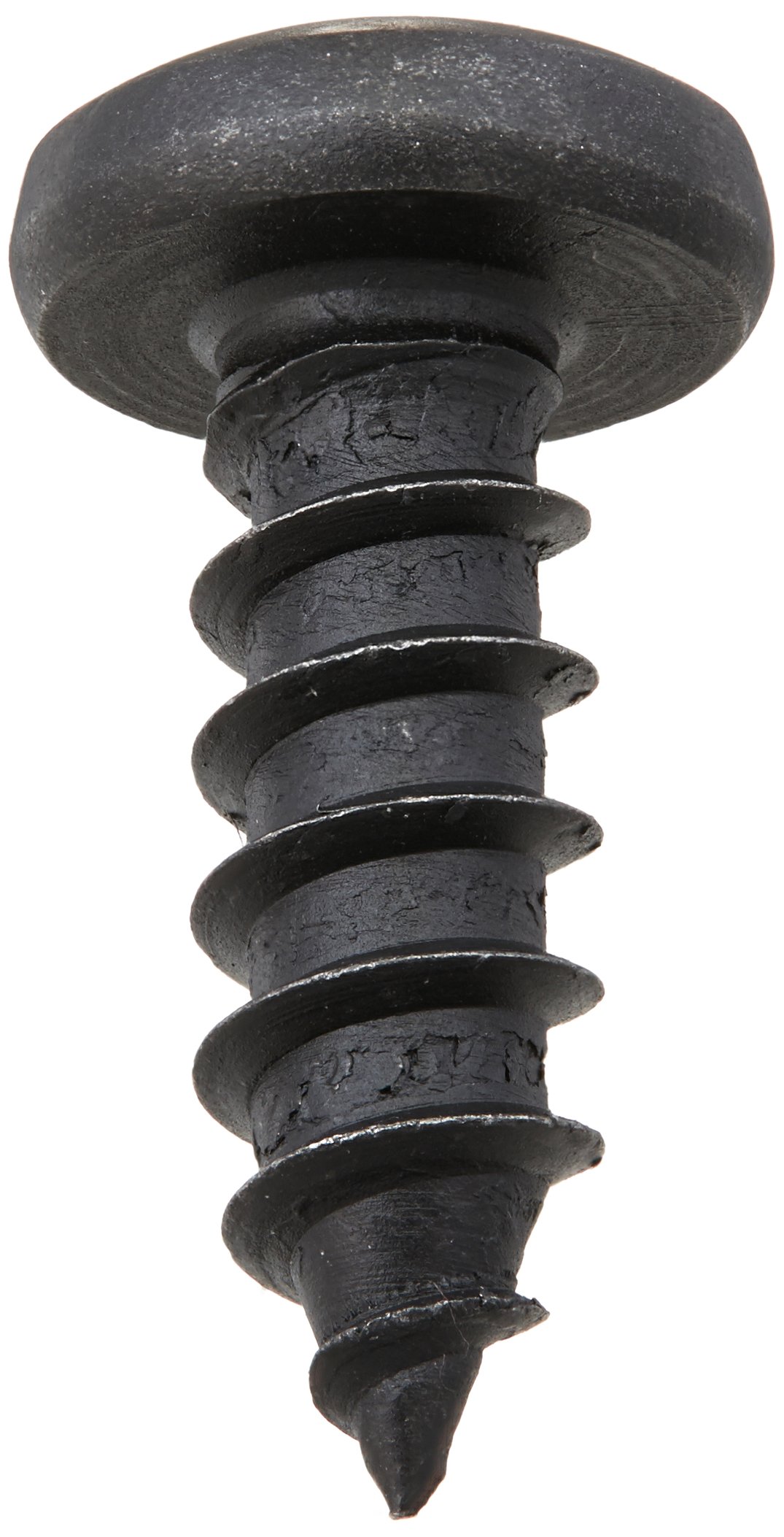 Small Parts 1412APPB Steel Sheet Metal Screw, Black Oxide Finish, Pan Head, Phillips Drive, Type A, #14-10 Thread Size, 3/4" Length (Pack of 100)