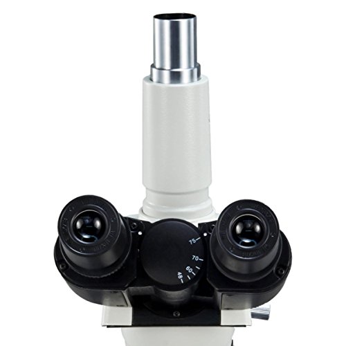 OMAX 40X-2500X USB3 5MP Digital Lab Trinocular LED Compound Microscope with Aluminum Carrying Case