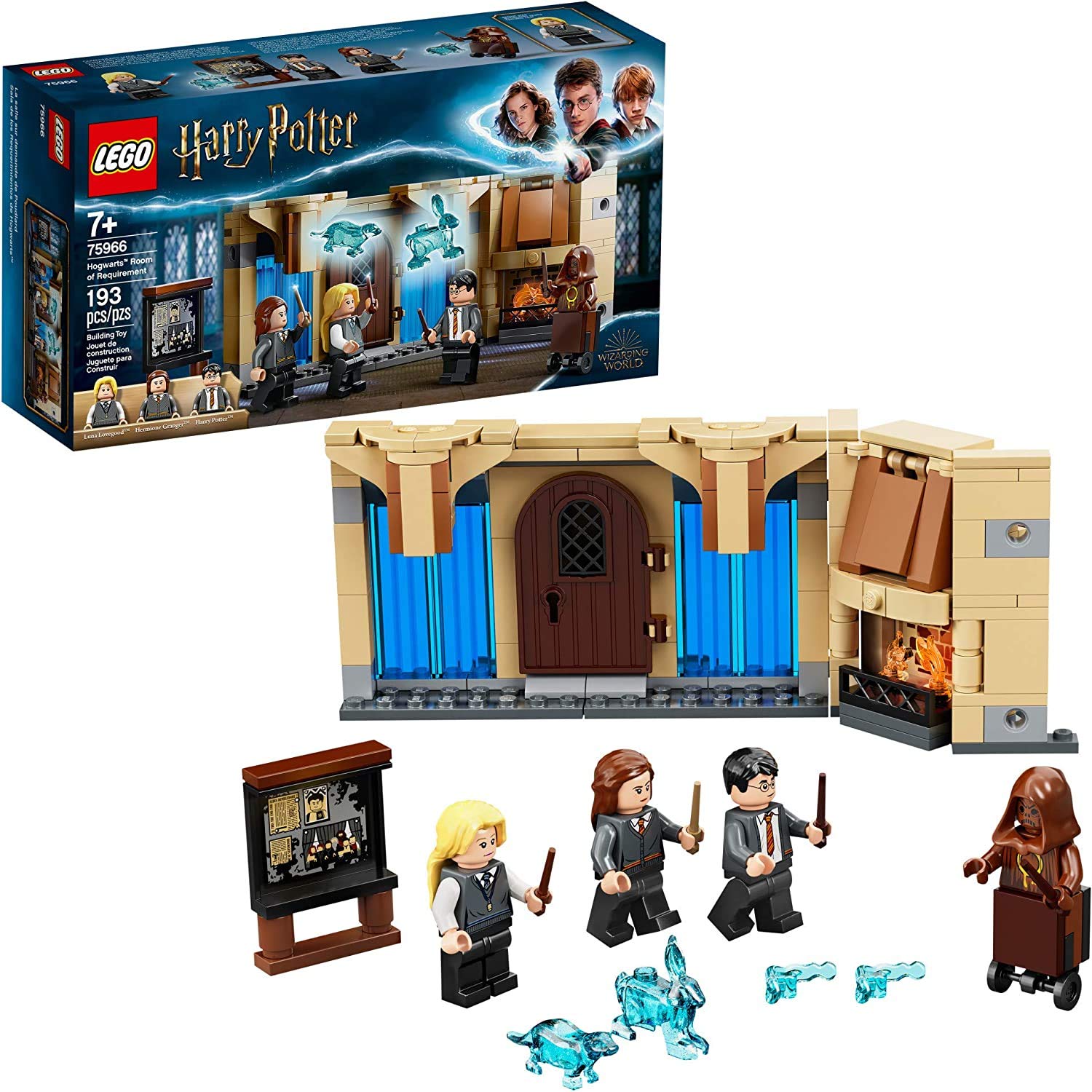 LEGO Harry Potter Hogwarts Room of Requirement 75966 Dumbledore's Army Gift Idea from Harry Potter and The Order of The Phoenix (193 Pieces)