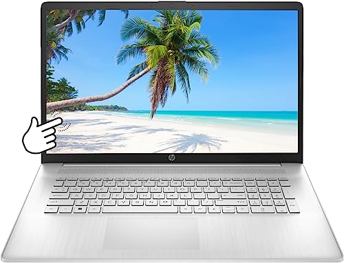 HP 2023 Newest Pavilion 17.3 Touchscreen HD+ Laptop Computer, AMD Ryzen 5 7530U 6-Core(Beat i7-1165G7), 12GB RAM, 1TB NVMe SSD, AMD Radeon Graphics, Fast Charge, WiFi 6, Bluetooth 5.3, HDMI, Win11