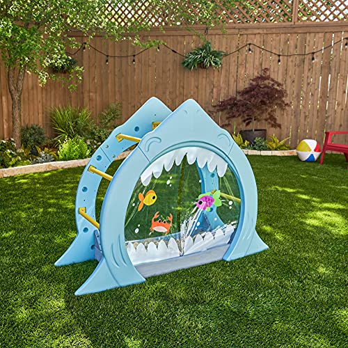 KidKraft Shark Escape Outdoor Toddler Climbing Toy with Ocean Theme Helps Build Gross Motor Skills, Gift for Ages 3-5