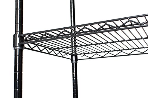 Omega 21" Deep x 36" Wide Individual Black Wire Shelf