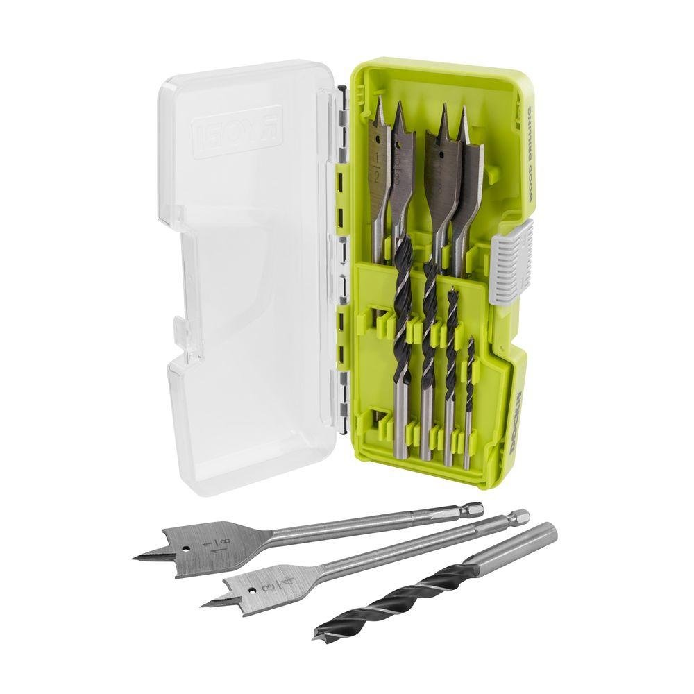 Ryobi AR2082 Steel Wood Drilling Kit (11-Piece)