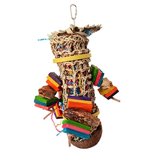 Super Bird Creations SB887 Rolie Polie Bird Toy, Large Bird Size, 13" x 8" x 8"