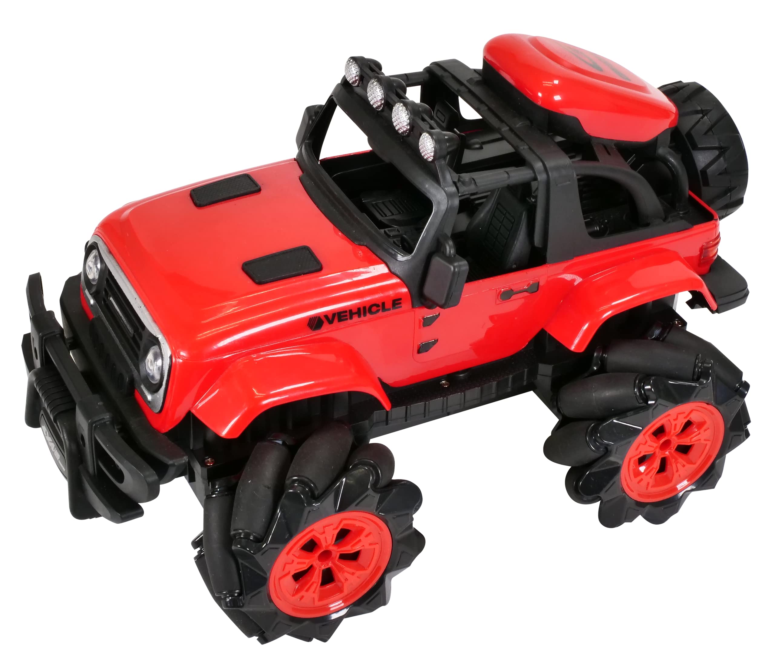 High Speed RC Truck, with Light, 1:24 Scale Remote Control Crawler 2.4 GHz, Toys for Kids and Adults, 30 Min Play Gift for Boy Girl, Contixo SC7
