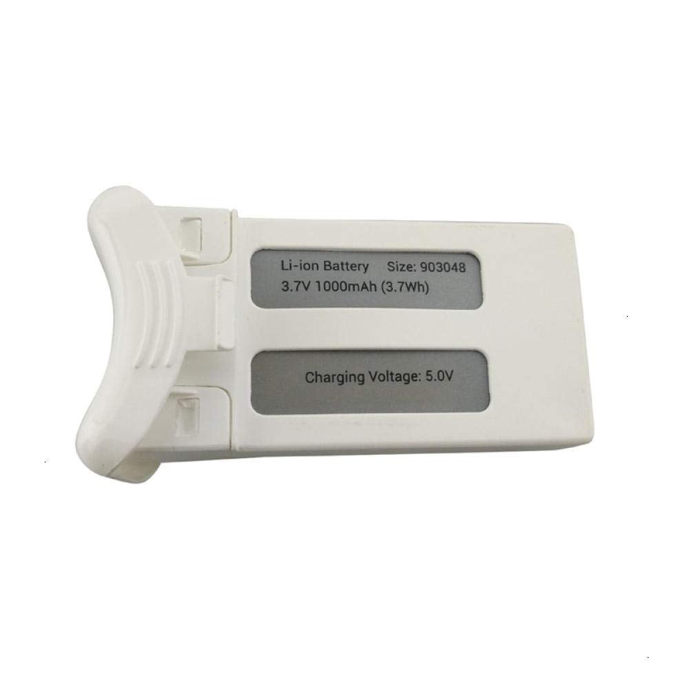 High-Performance Battery Backup 3.7V 1000mAh Lithium Battery for SJRC S20W T25 Four-axis Drone Spare Parts Remote Control Aircraft Rechargeable Battery-3Pcs