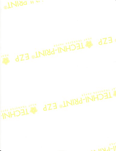 Techni-Print EZP Laser Heat Transfer Paper 8.5"x11" 100