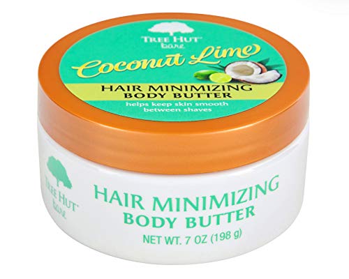 Tree Hut Bare Coconut Lime Hair Minimizing Body Butter, Basic, Coconut-Lime, 7 Fl Oz