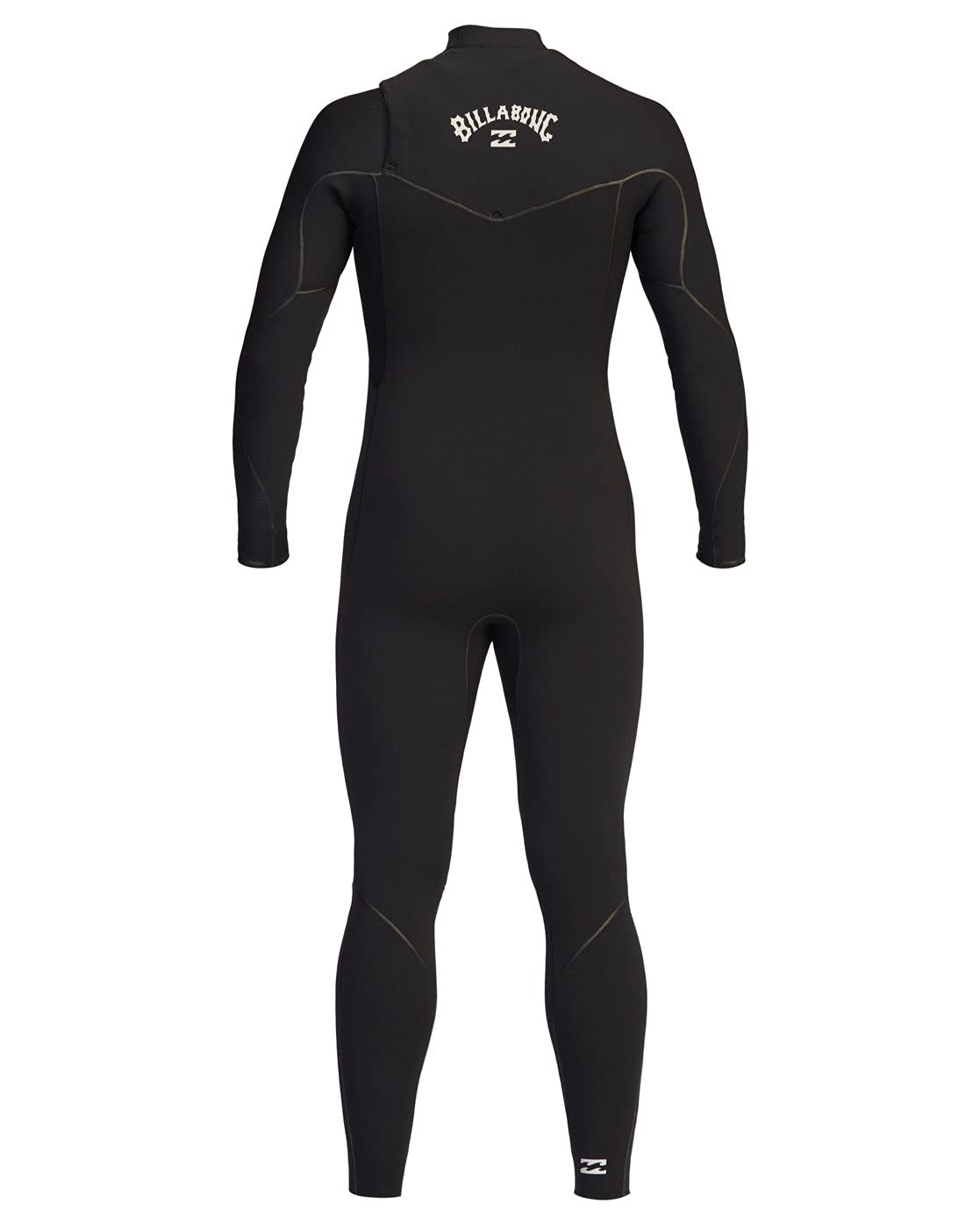 Billabong Mens 4/3mm Furnace Chest Zip Full Wetsuit - Black | Medium