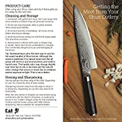Shun Cutlery 7-Piece Essential Knife Block Set, Includes Classic 8β Chef, 6β Utility, 9β Bread & 3.5β Paring Herb Shears, Handcrafted Japanese Kitchen Knives, Black