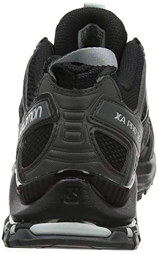 Salomon Men's XA PRO 3D Trail Running Shoes, Black/Magnet/Quiet Shade, 10