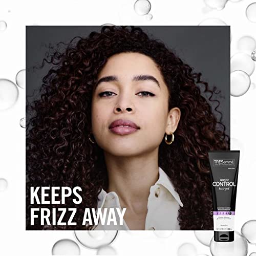 TRESemme Hair Gel, Mega Sculpting Hold for Edge Control, Frizz Control and Curly Hair with Coconut Oil, 9 Ounce (Pack of 4)