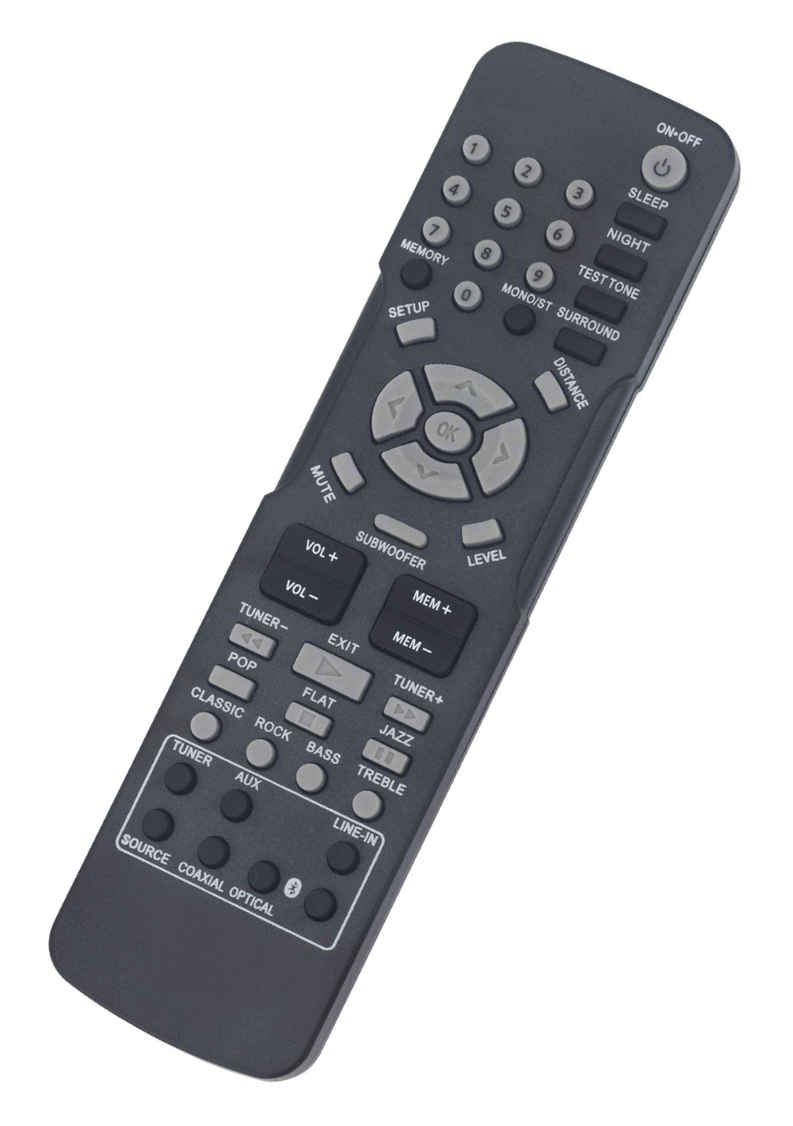 Replaced Remote fit for RCA Surrond Sound Home Theater System RT2781BE RT2781 RT2781HB