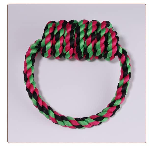 Chewy Champ Circle - Large Dog Rope Toy for Aggressive Chewers - Durable & Fun