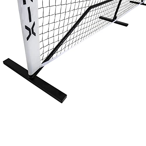 Onix Pickleball 2-in-1 Regulation-Size Portable Net and Practice Net Set Includes Carrying Case with Wheels