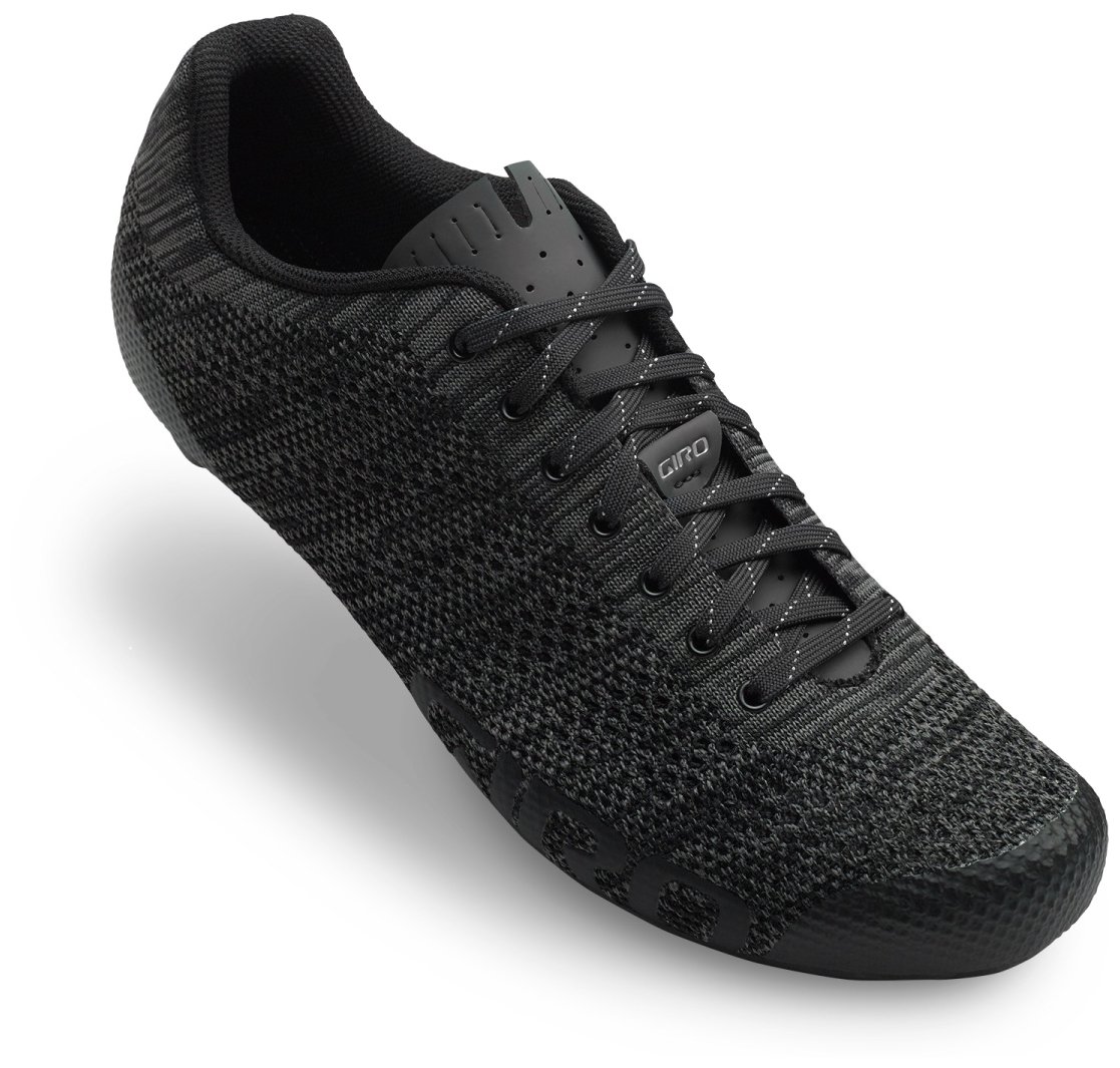 Giro Empire E70 Knit Mens Road Cycling Shoe − 48, Black/Charcoal Heather (2021)