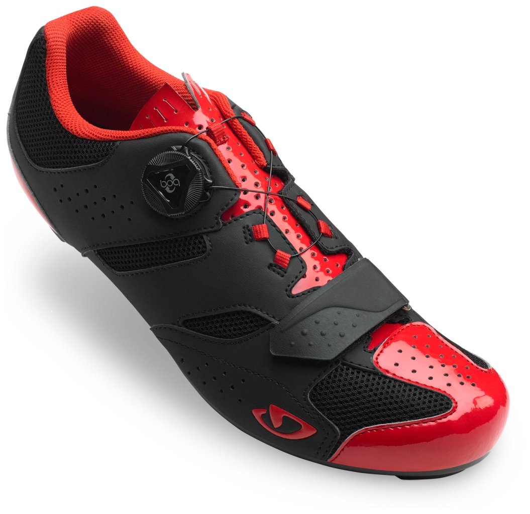 Giro Savix Mens Road Cycling Shoe − 39, Bright Red/Black (2020)