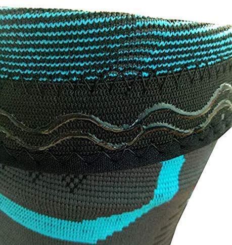 BINGFANG-W Knee Sleeve Support Compression Brace Anti Slip Pain Relief Compatible with Sports Arthritis Patella Joint Injury Recovery (Pair)