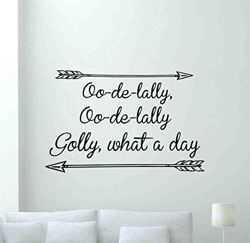 Oo De Lally Wall Decal Sign Robin Hood Arrow Quote Poster Baby Decor Gift Lettering Children Gift Vinyl Sticker Print Nursery Wall Art Room Design Robin Hood Poster Custom Mural 199bar