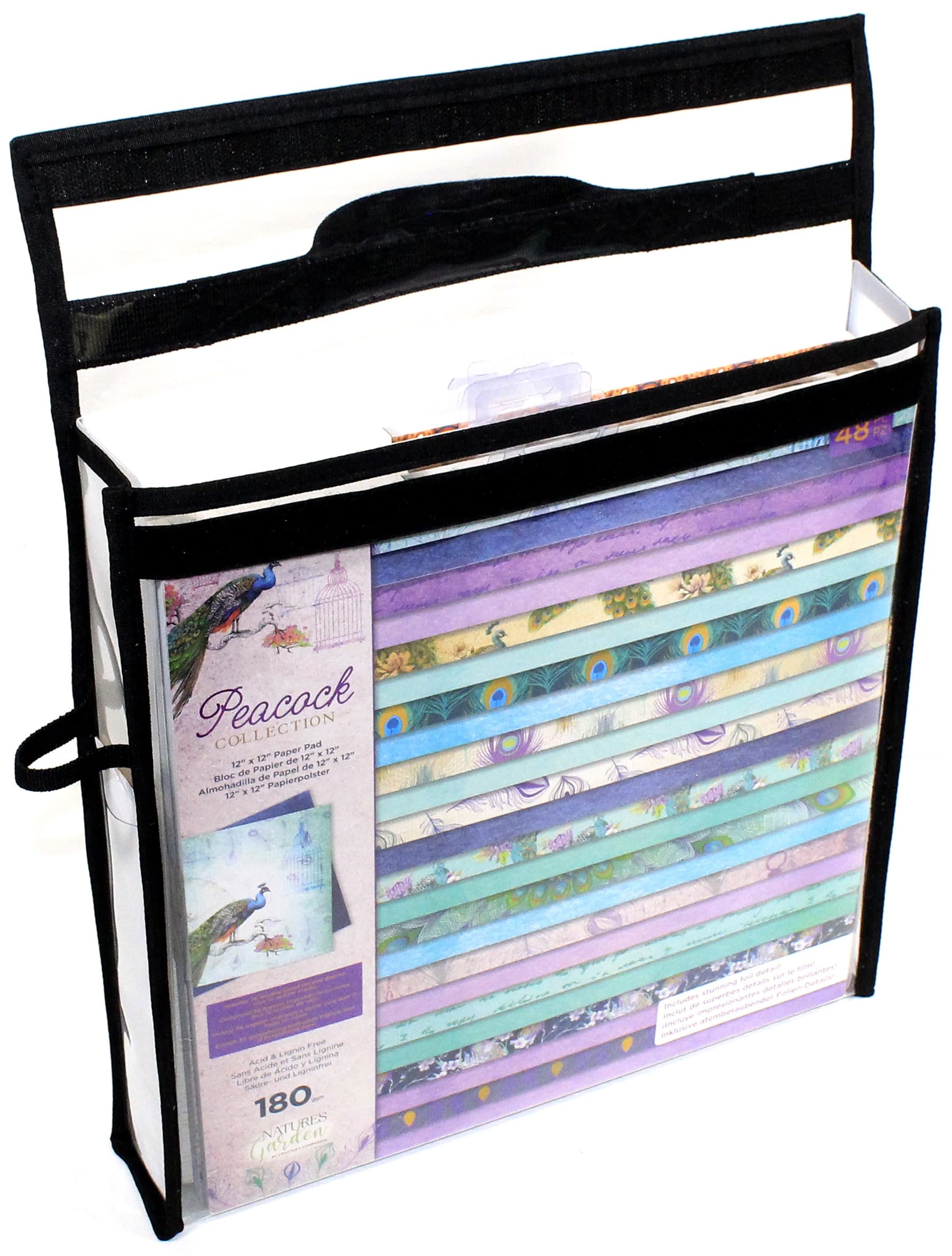 Totally Tiffany TT-SASC-PT12X12 12" x 12" Paper Taker, Clear