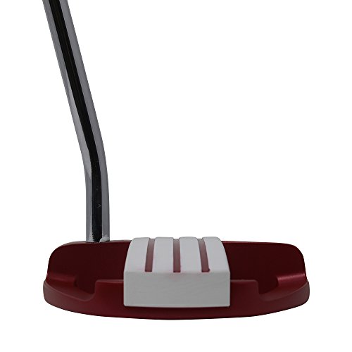 Bionik 701 Red Golf Putter Right Handed Mallet Style with Alignment Line Up Hand Tool 34 Inches Short Men's Perfect for Lining up Your Putts