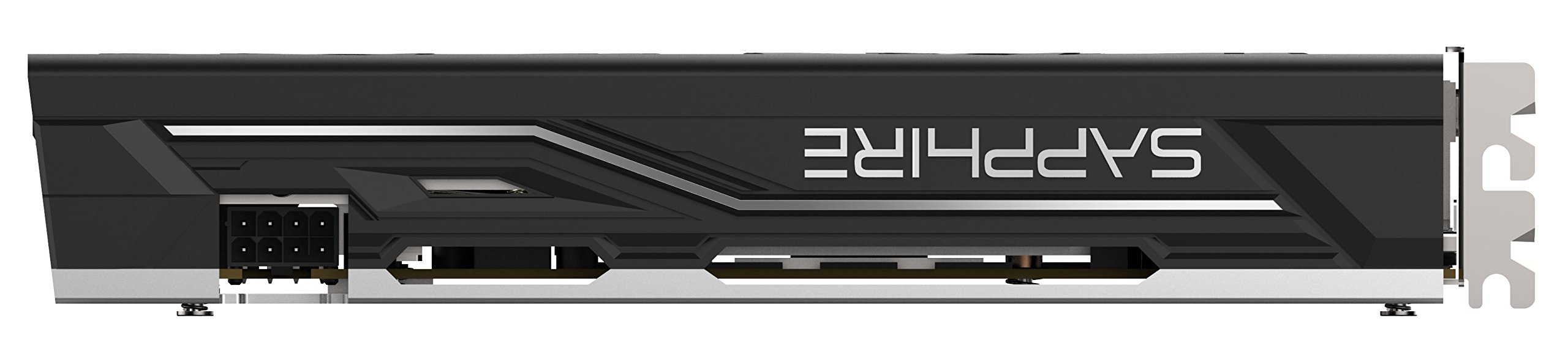 SAPPHIRE Radeon 11265-05-20G Pulse RX 580 8GB GDDR5 Dual HDMI/ DVI-D/ Dual DP OC with Backplate (UEFI) PCI-E Graphics Card Graphic Cards