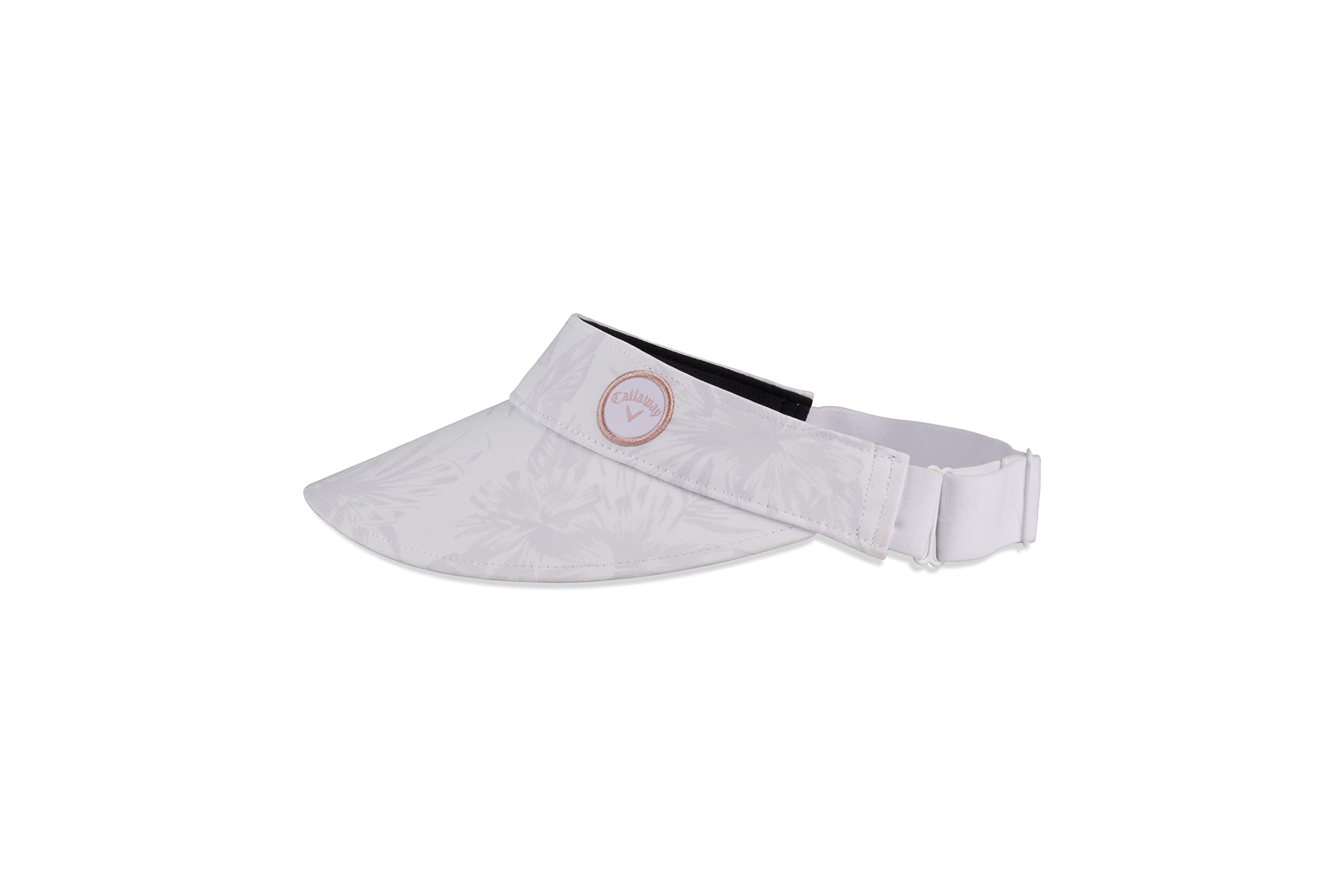 Callaway Golf Women's See The Break Visor Collection Headwear (White Tropical)