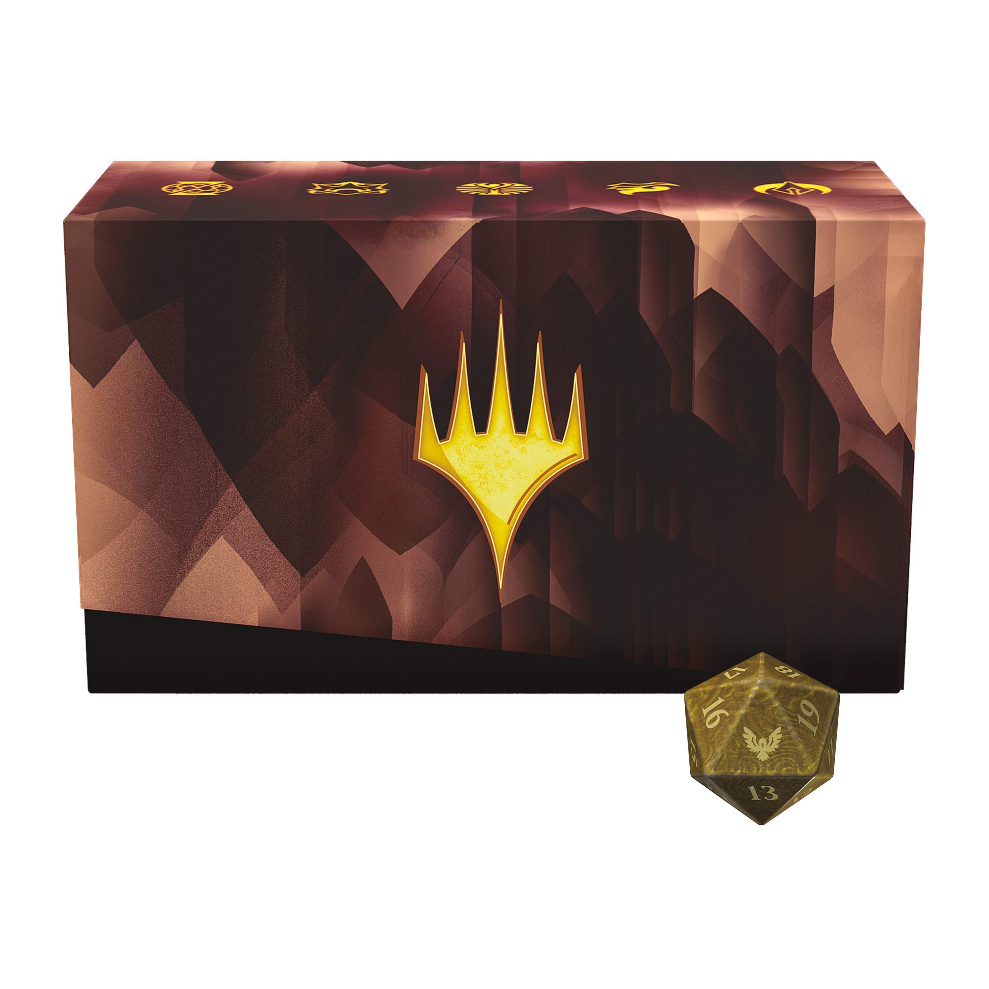 Magic: The Gathering Strixhaven Bundle | 10 Draft Boosters (150 Magic Cards) + Accessories, Brown
