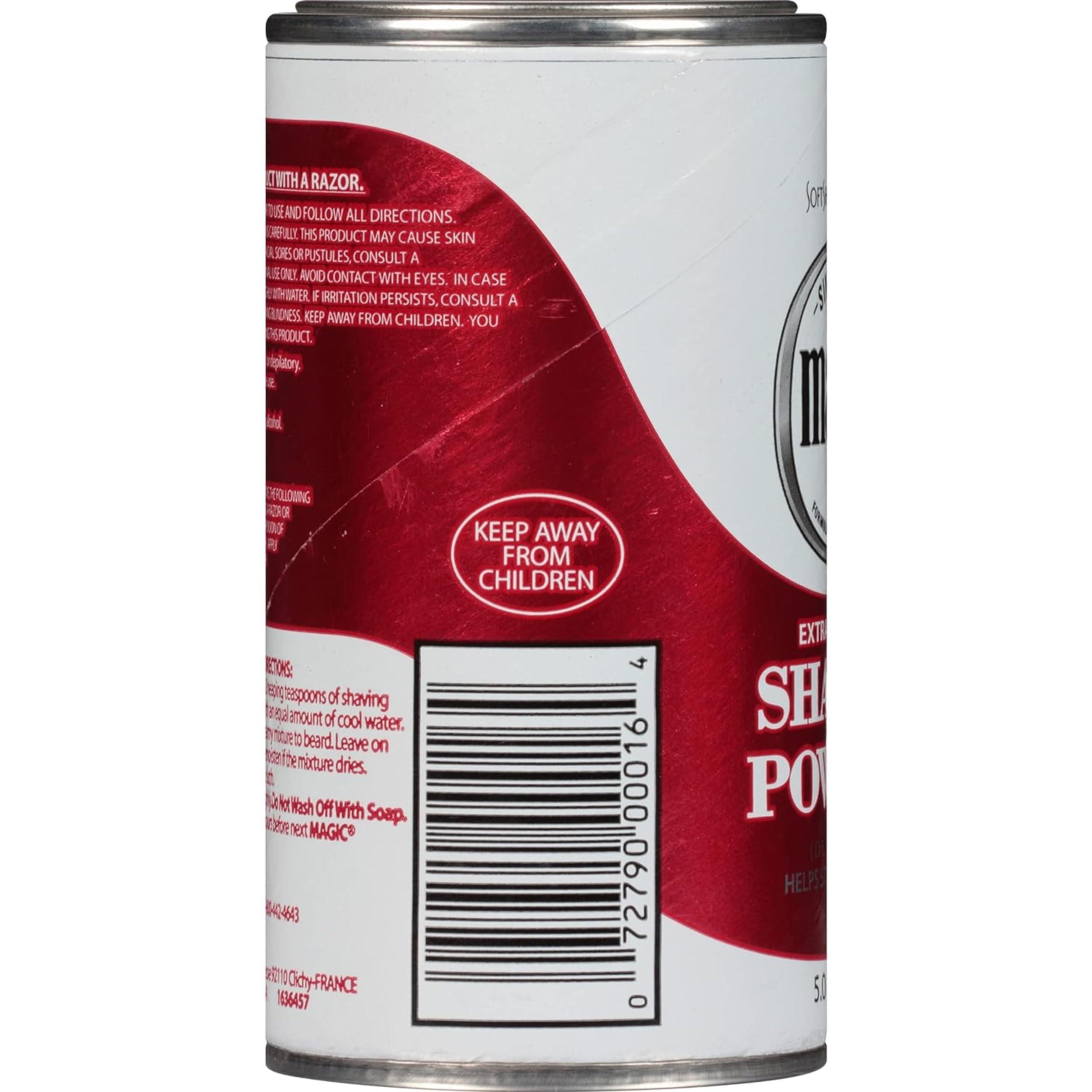Magic Shaving Powder, Extra Strength - 5 oz (Pack of 3)