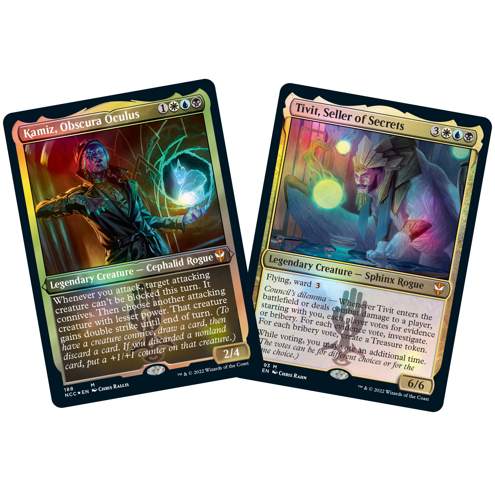 Magic: The Gathering Streets of New Capenna Commander Deck – Obscura Operation | Minimal Packaging Version
