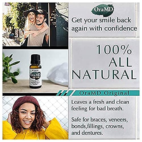 OraMD Original Tooth Oil (1) - Natural Oral Care Solutions - Original Tooth Oil with Essential Oils - Toothpaste & Mouthwash Alternative