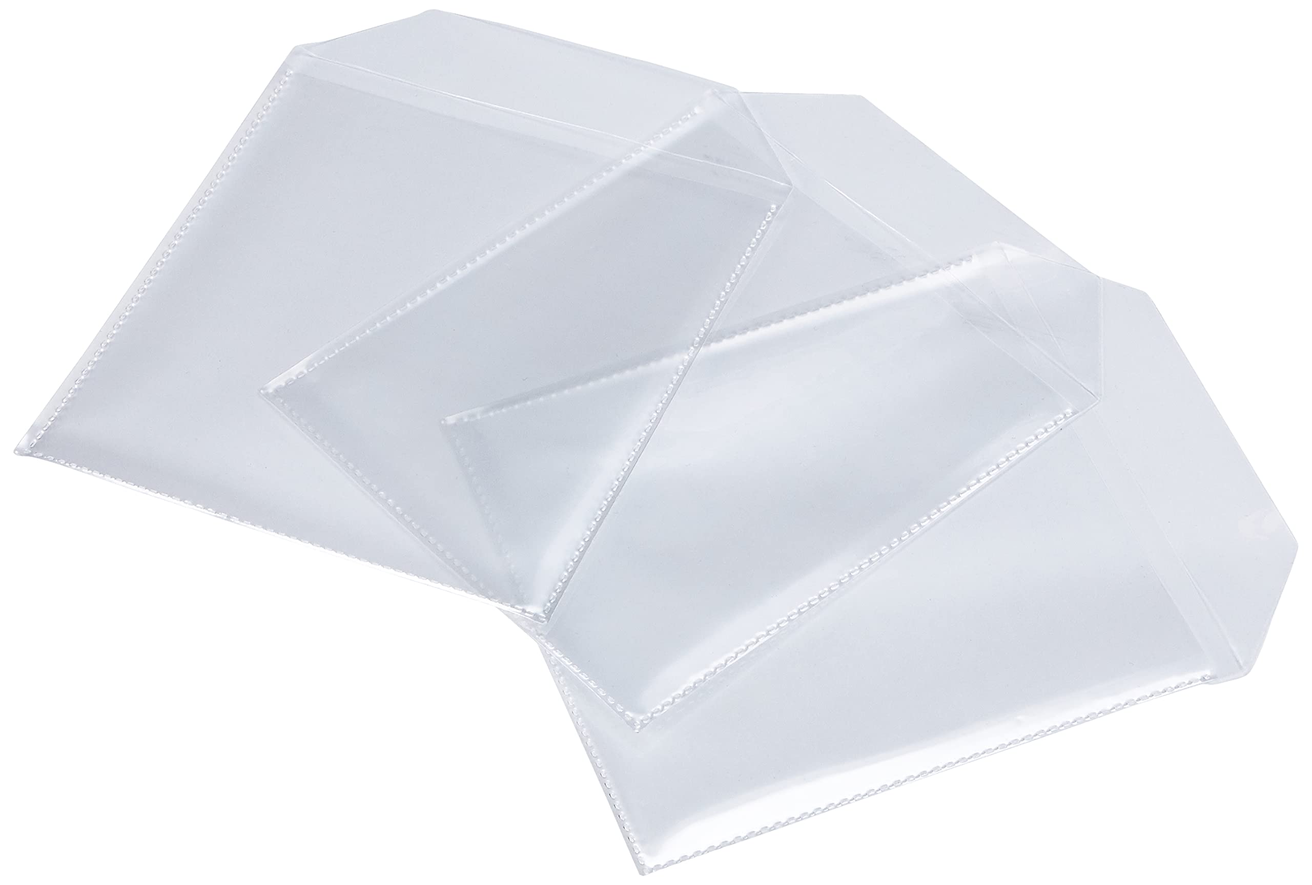 Neo Media CD/DVD Plastic Wallets - 80 Micron - (Pack of 100)