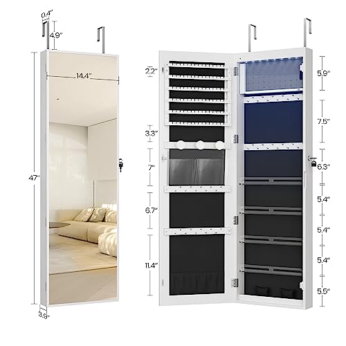 Hzuaneri Jewelry Cabinet Armoire