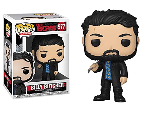 POP The Boys - Billy Butcher Funko Vinyl Figure (Bundled with Compatible Box Protector Case), Multicolored, 3.75 inches