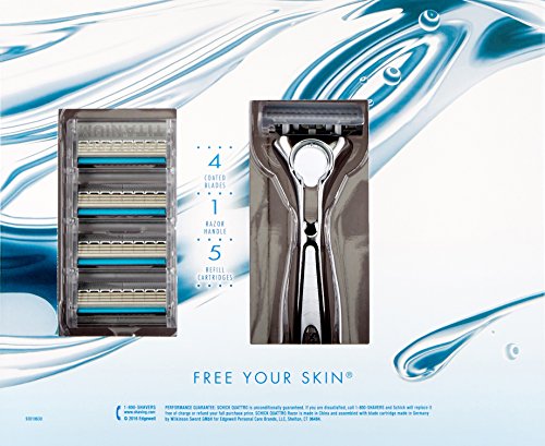 Schick Titanium Shaving Starter Gift Set for Men, 0.602 Pound