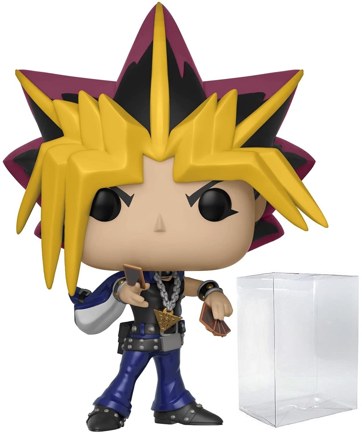POP Yu-Gi-Oh! - Yami Yugi Funko Pop! Vinyl Figure (Bundled with Compatible Box Protector Case), Multicolored, 3.75 inches