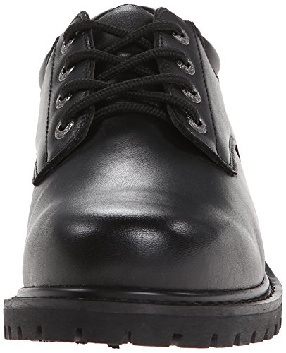 Skechers Men's Cottonwood Elks Work Shoe, Black, 12 3E US