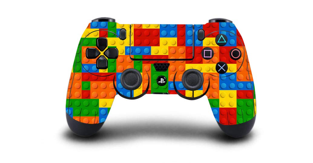 FOTTCZ [3PCS] Vinyl Skin for PlayStation 4 Controller Cover Decal Sticker - 3pcs. Comb H