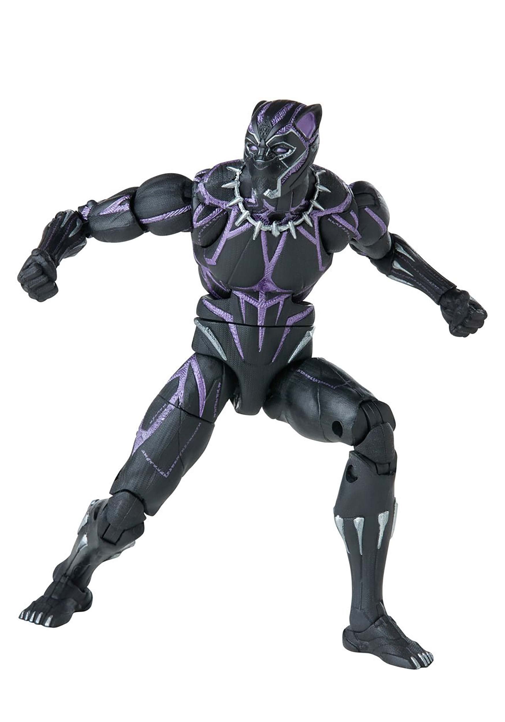 Marvel Legends Series Black Panther Legacy Collection Black Panther 6-inch Action Figure Collectible Toy, 3 Accessories