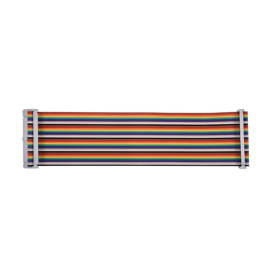 Bewinner 40Pin Rainbow Female to Female GPIO Adapter Cable for Banana Pi/Raspberry Pi 2/3 - Compatible with for Banana Pi/Orange Pi 2/3. 40 Pin Interface - Flexible Ribbon Cable, Copper Core