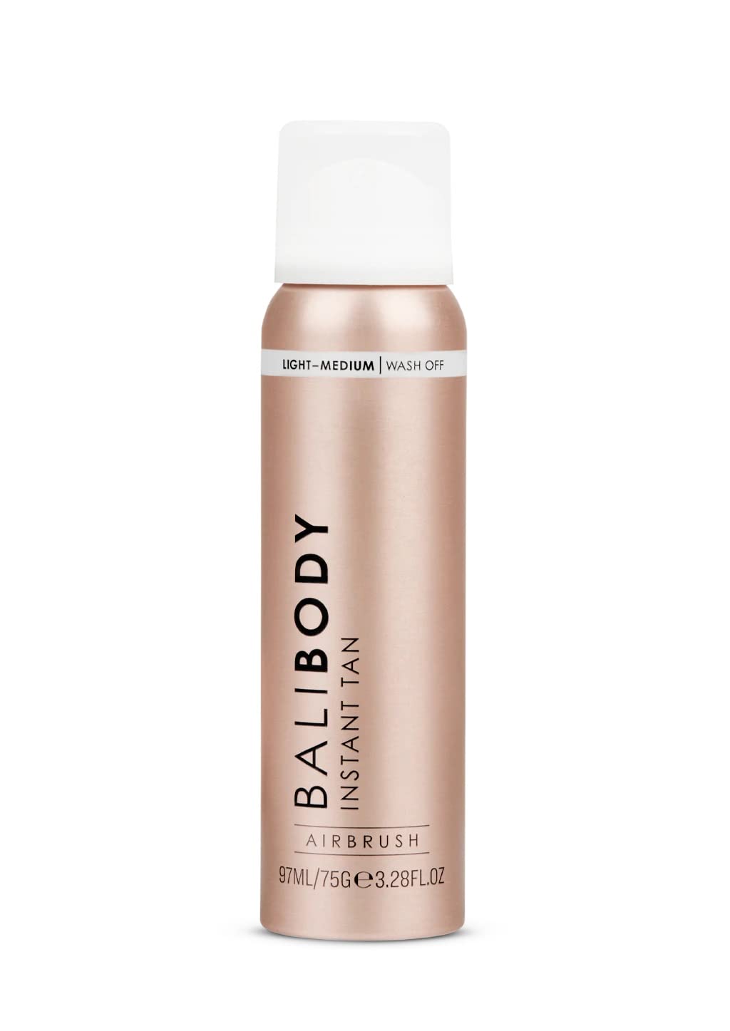 BALI BODY Instant Tan - Light to Medium, Skin Perfecting Aerated Spray, Flawless Airbrushed Bronzed Finish, Vegan & Cruelty-Free (97 ml/3.28 fl oz)