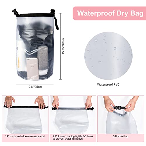 BERTASCHE Drawstring Backpack, Beach Backpack Swim Bag included Waterproof Dry Bag, String Bag Sackpack for Sport Gym Yoga Camping Vacation