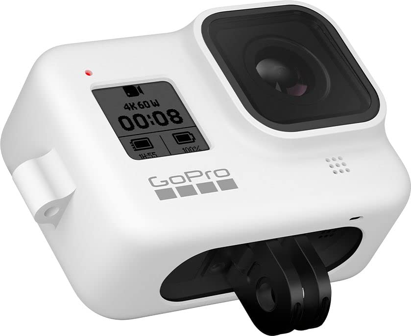 GoPro Sleeve + Lanyard (HERO8 Black) White Hot - Official GoPro Accessory